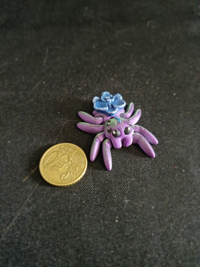 Articulated Orchid Spider (multiple colours) - manaforge.art
